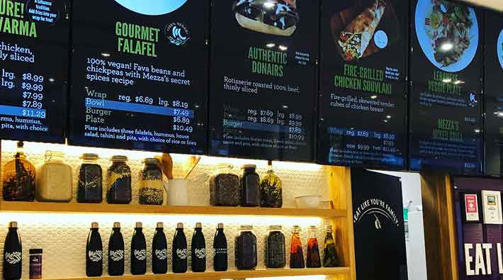 Mezza counter | Mezza Lebanese Kitchen JLT Dubai